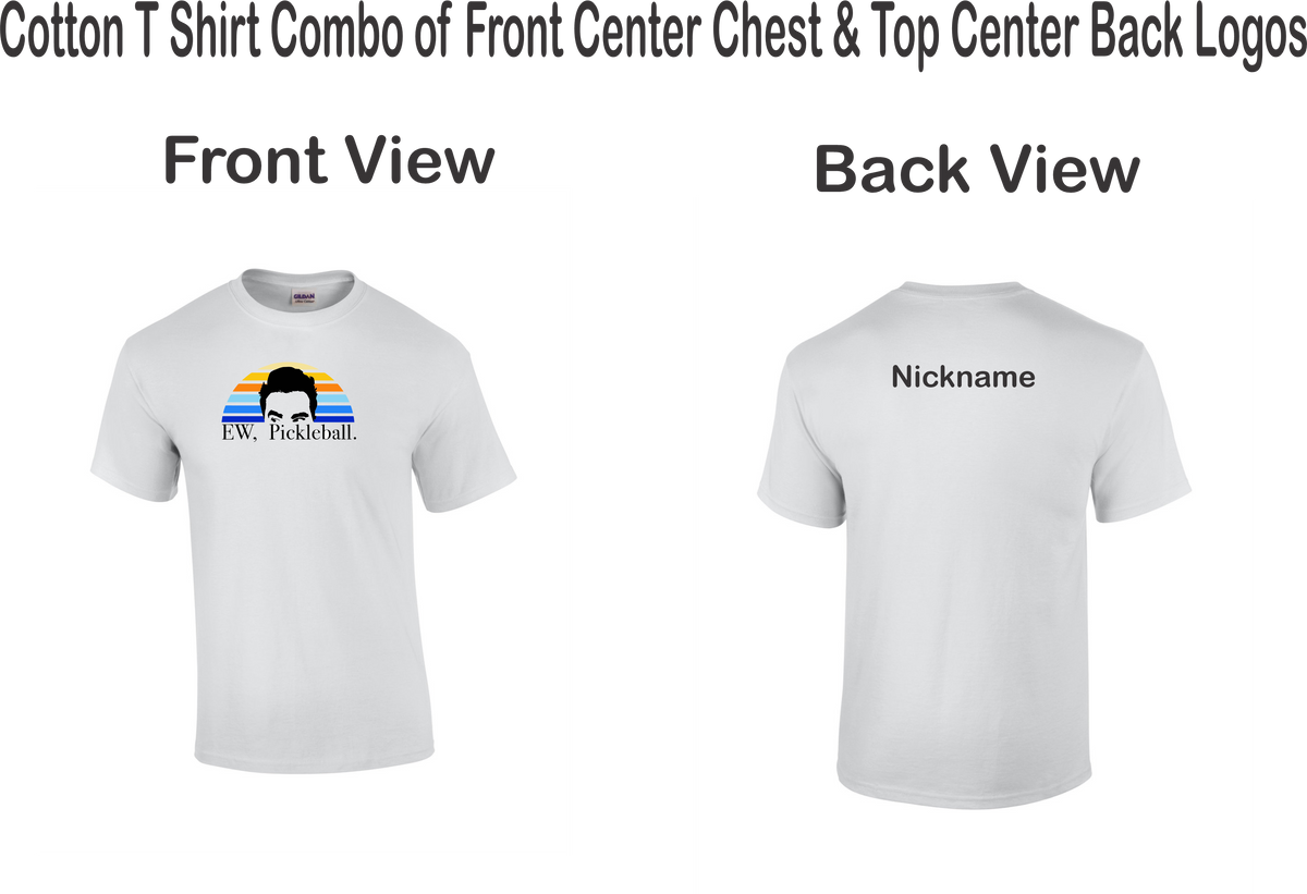 A-Team-102 - Gildan Adult Ultra Cotton T-Shirt - Pickleball A Team Log ...